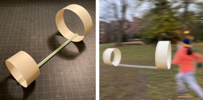 Virtual Family Science Project: STEM Challenge Hoop Glider | Hudson ...