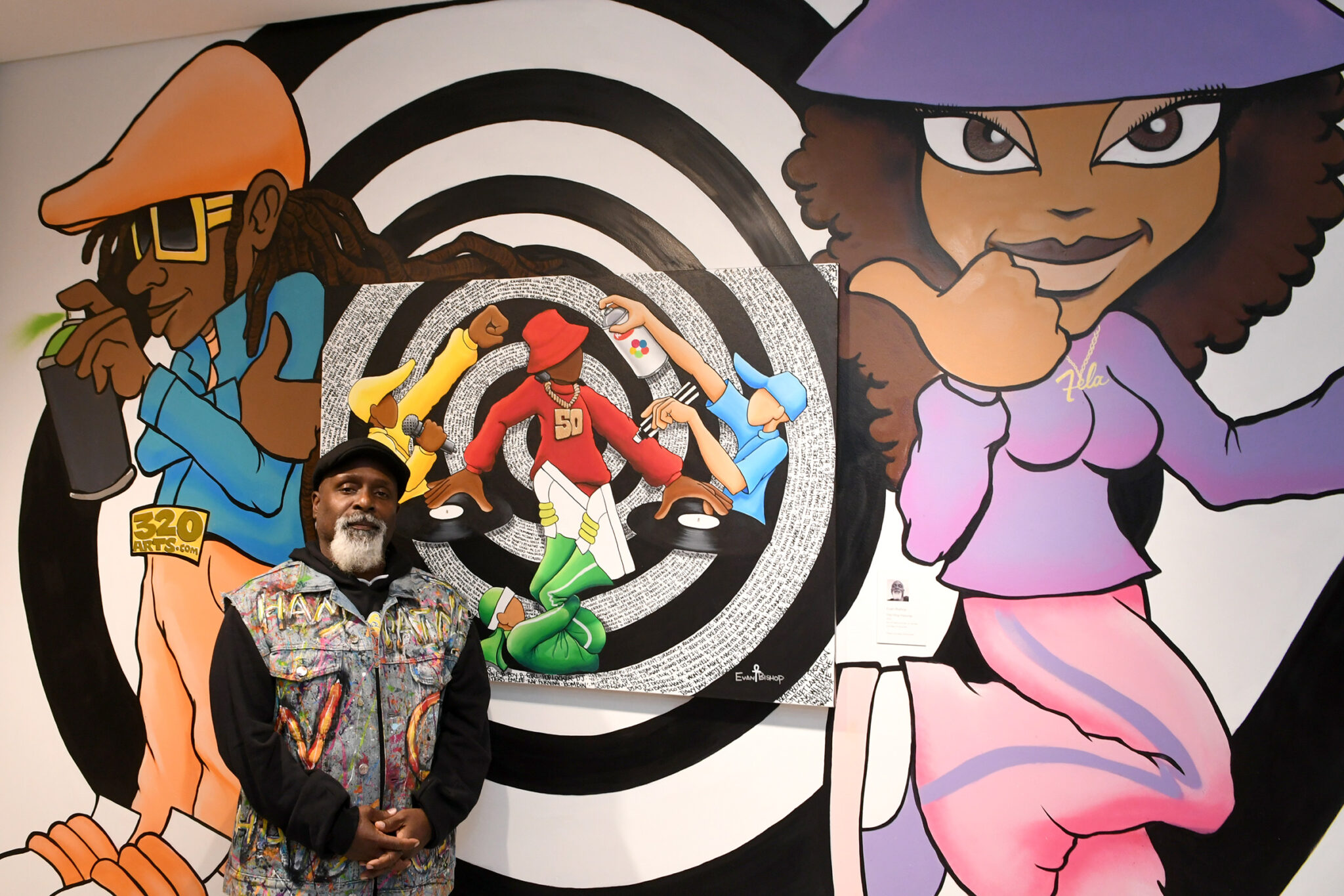 Curator Tour of Hip Hop Heroes with Evan Bishop | Hudson River Museum
